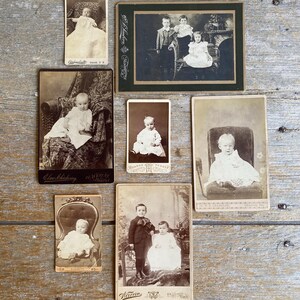 Collection of 7 Victorian Photographs - Etsy