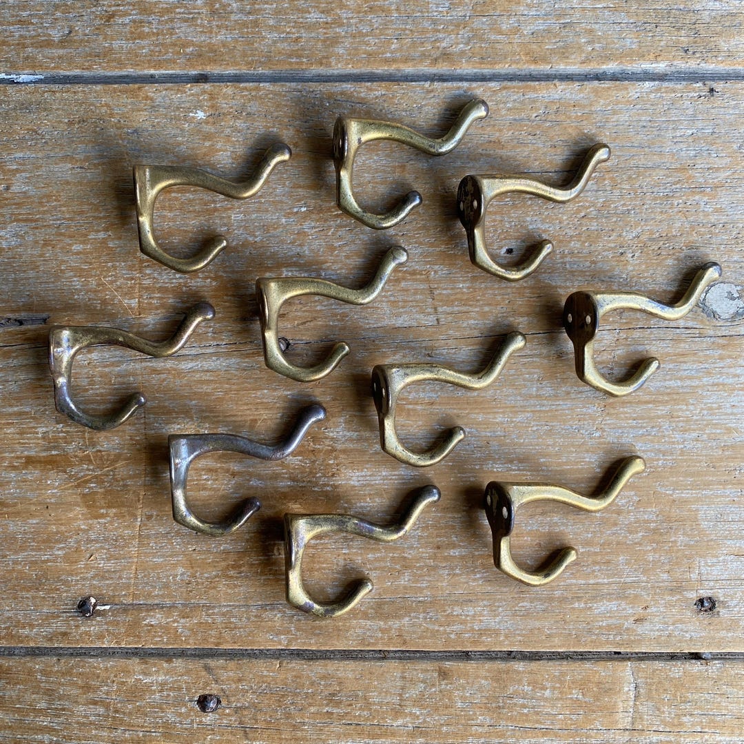 Collection of 10 Steel Double Hooks - Etsy