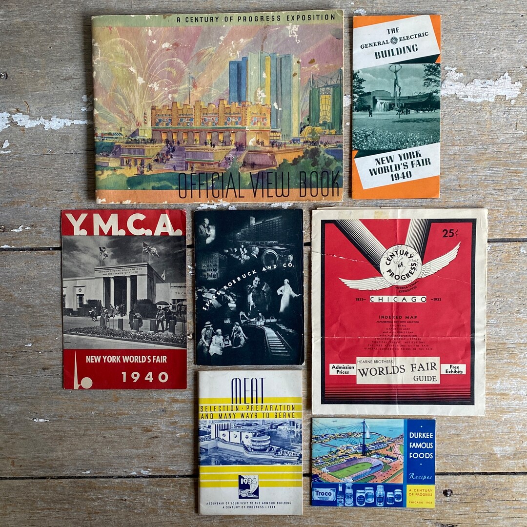 New York World’s Fair Ephemera Collection - Etsy