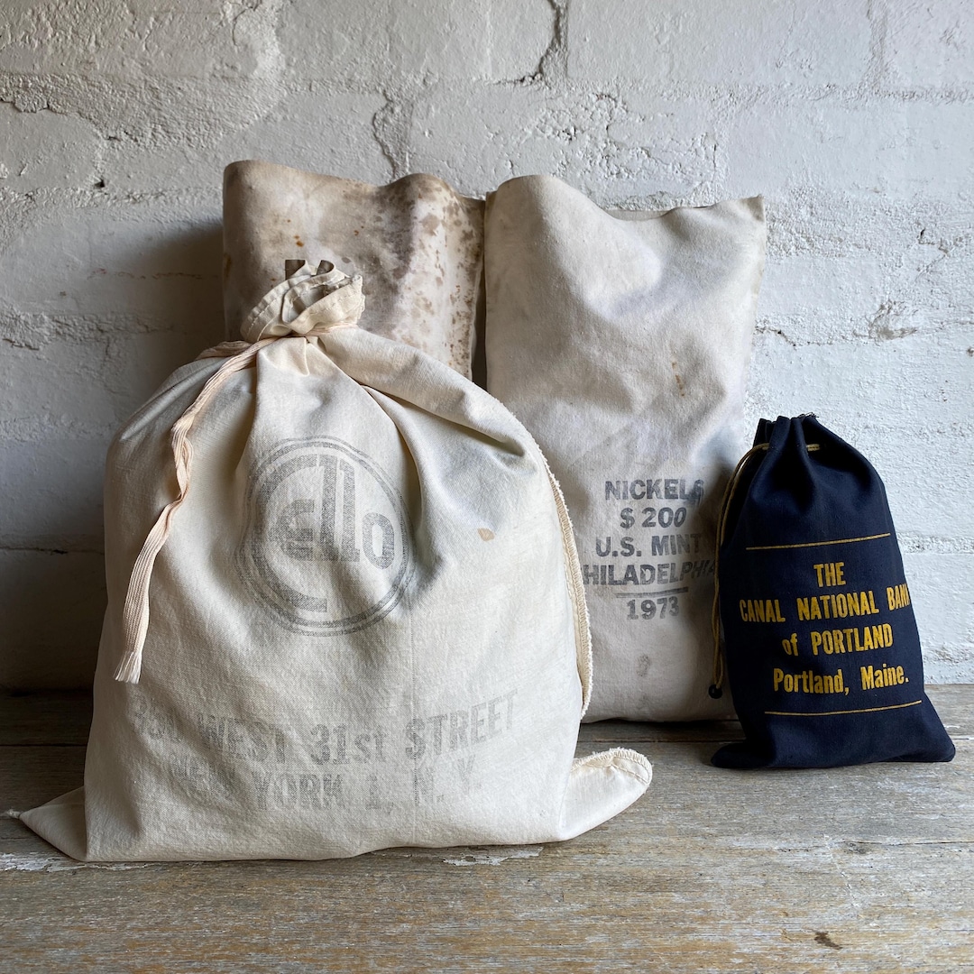 Collection of 4 Bank Bags - Etsy