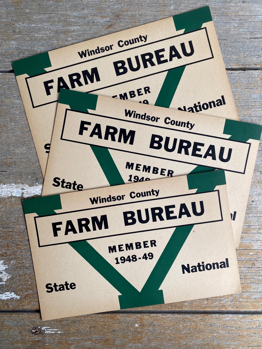 3 Farm Bureau Signs - Etsy