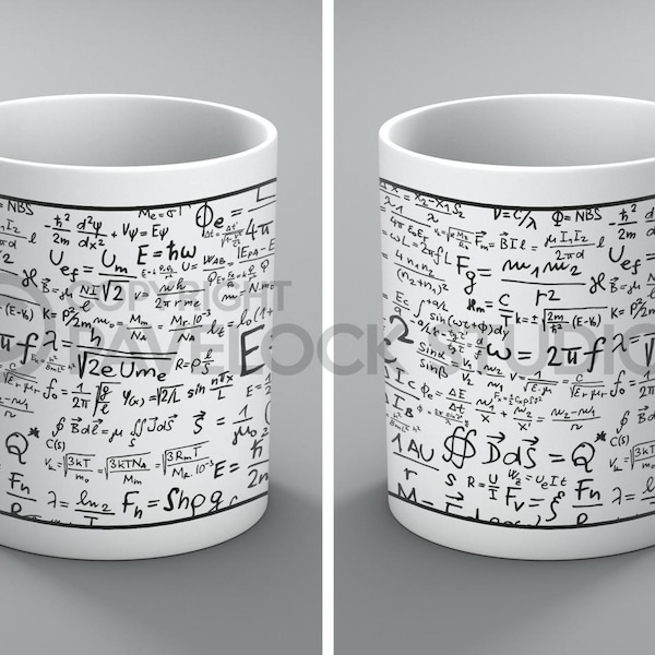 Math Mug - Etsy