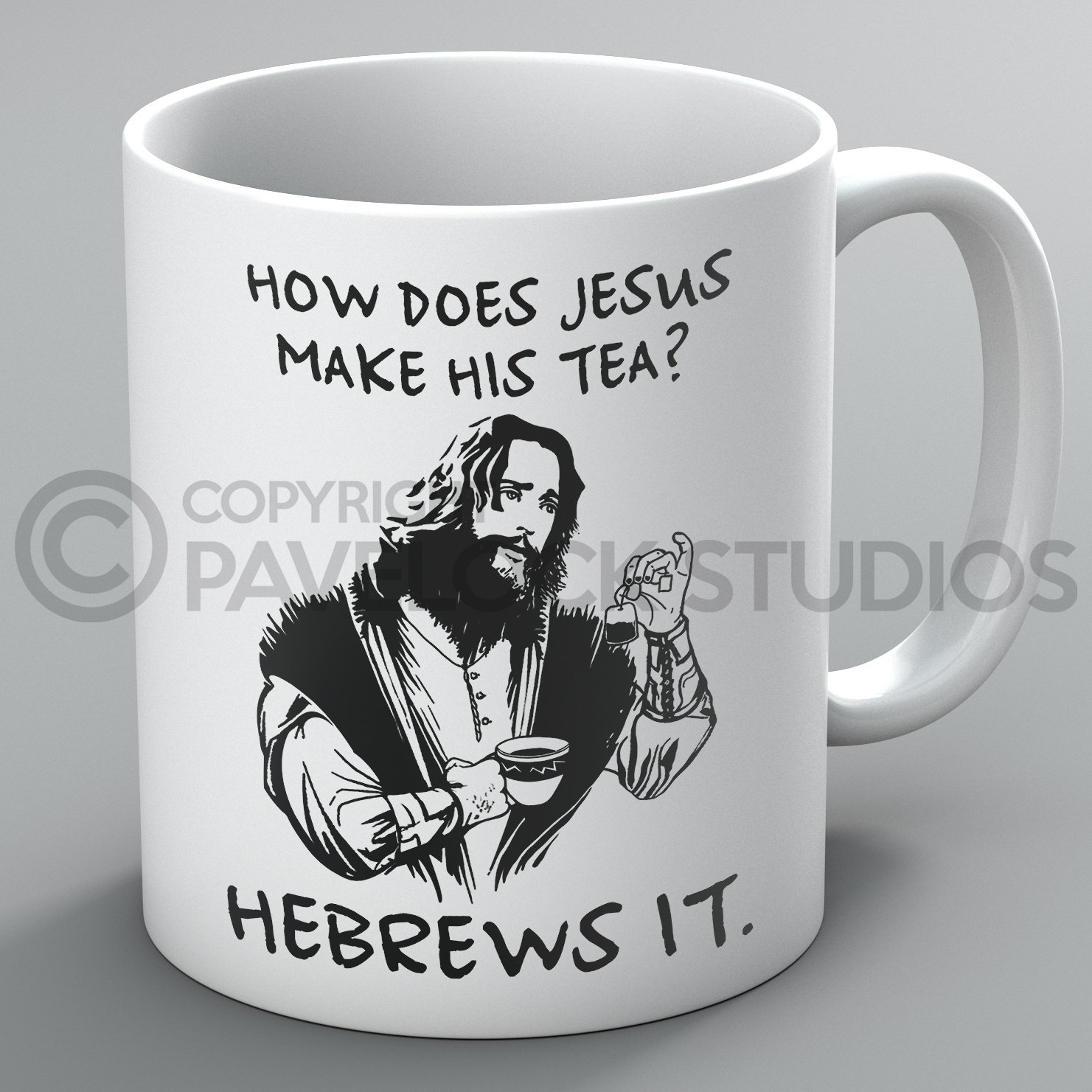 How Does Jesus Make His Tea Mug Mugs Bible Lord Christian - Etsy UK