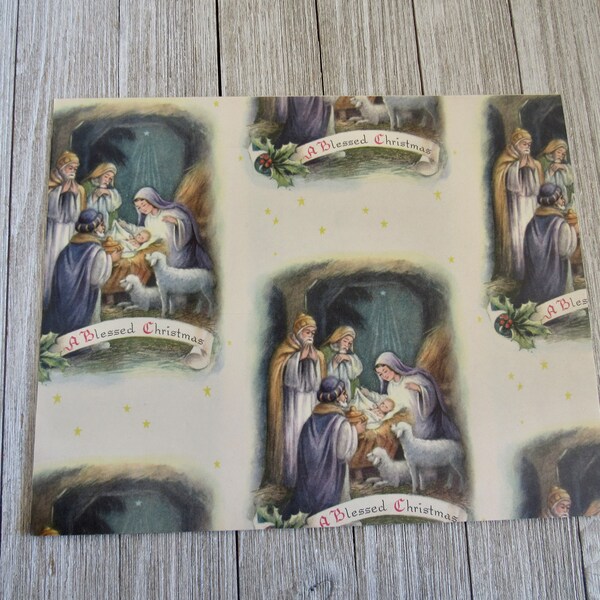 Religious Wrapping Paper - Etsy