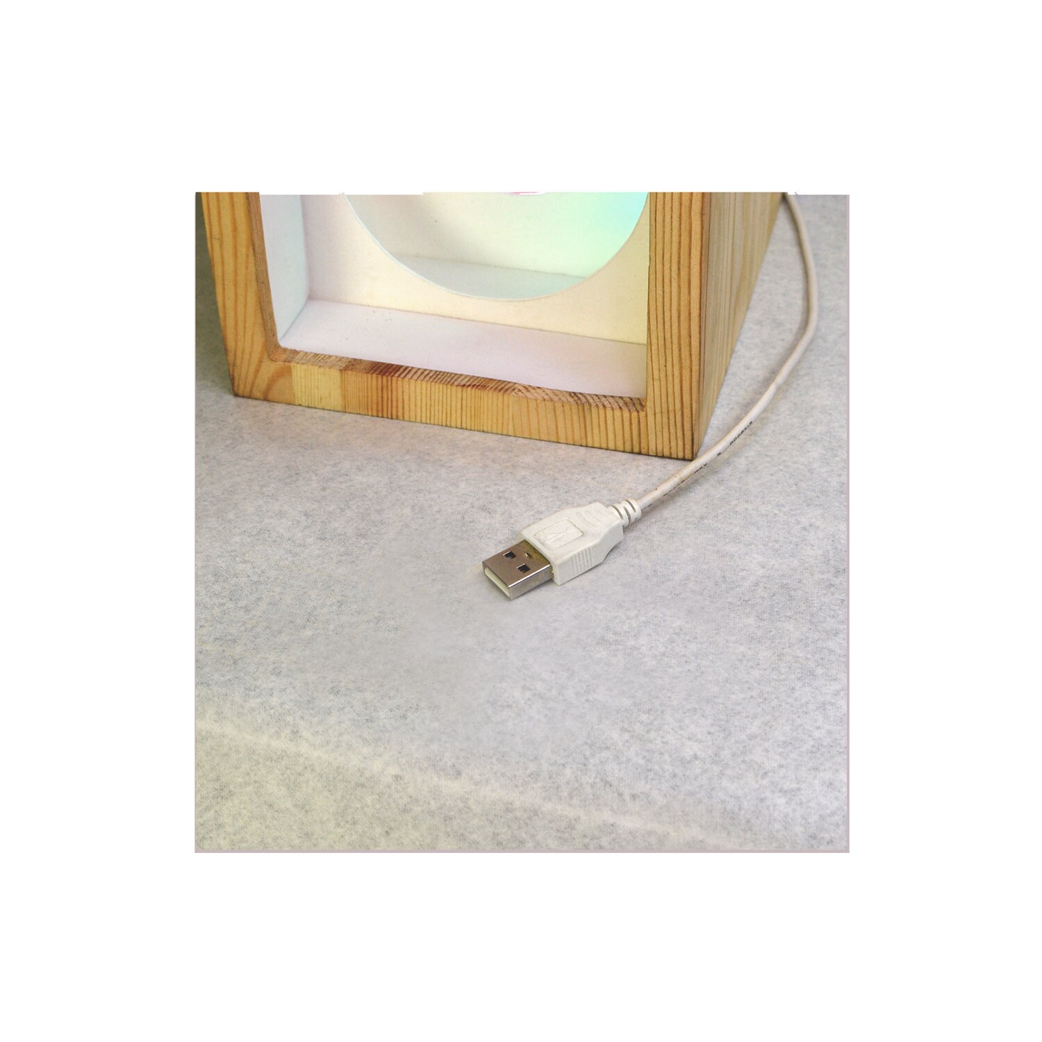 Animal Light Box and Nightlight for Children With Colorful Animated ...