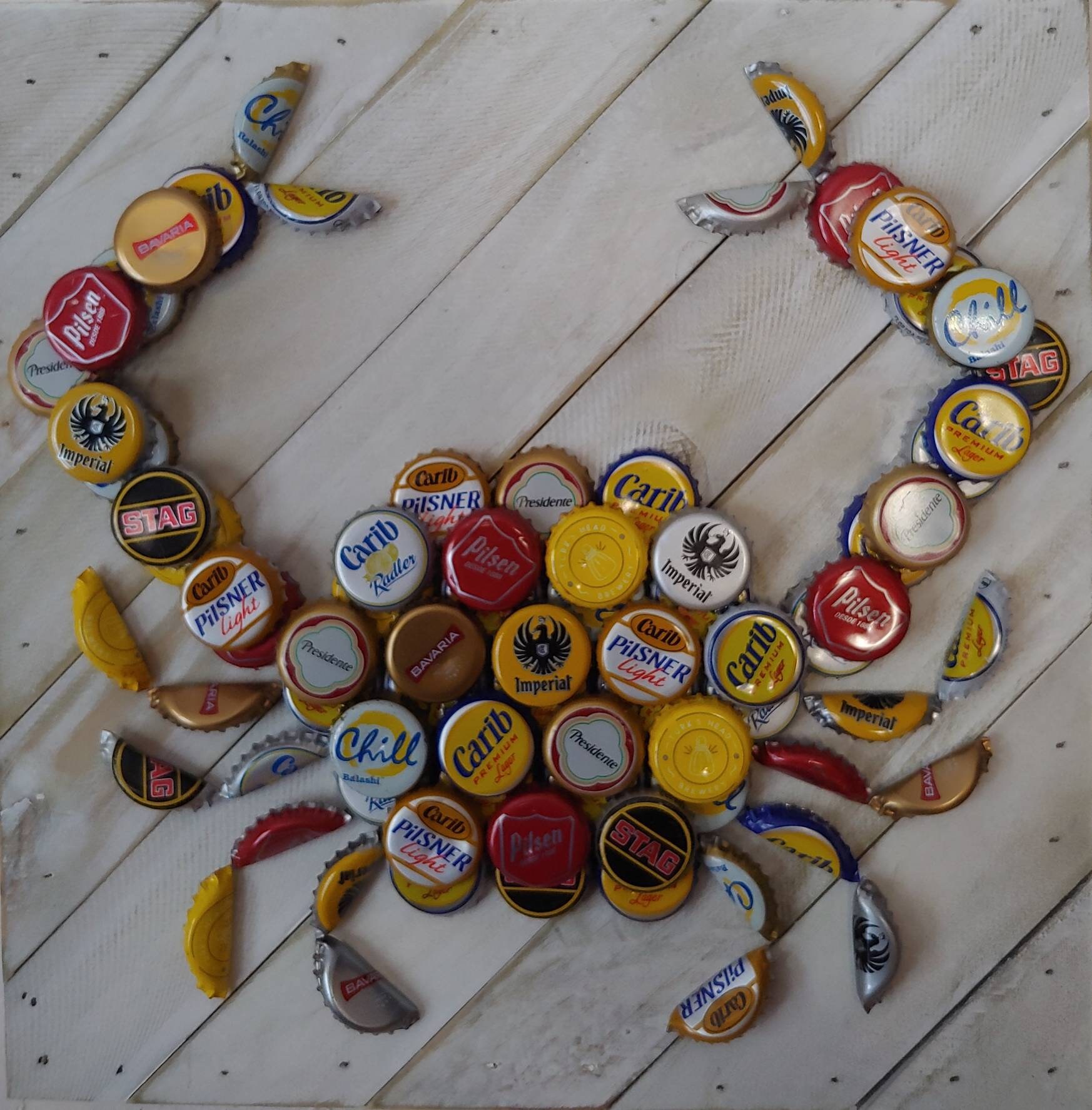 Caribbean Beer Bottle Cap Crab - Etsy