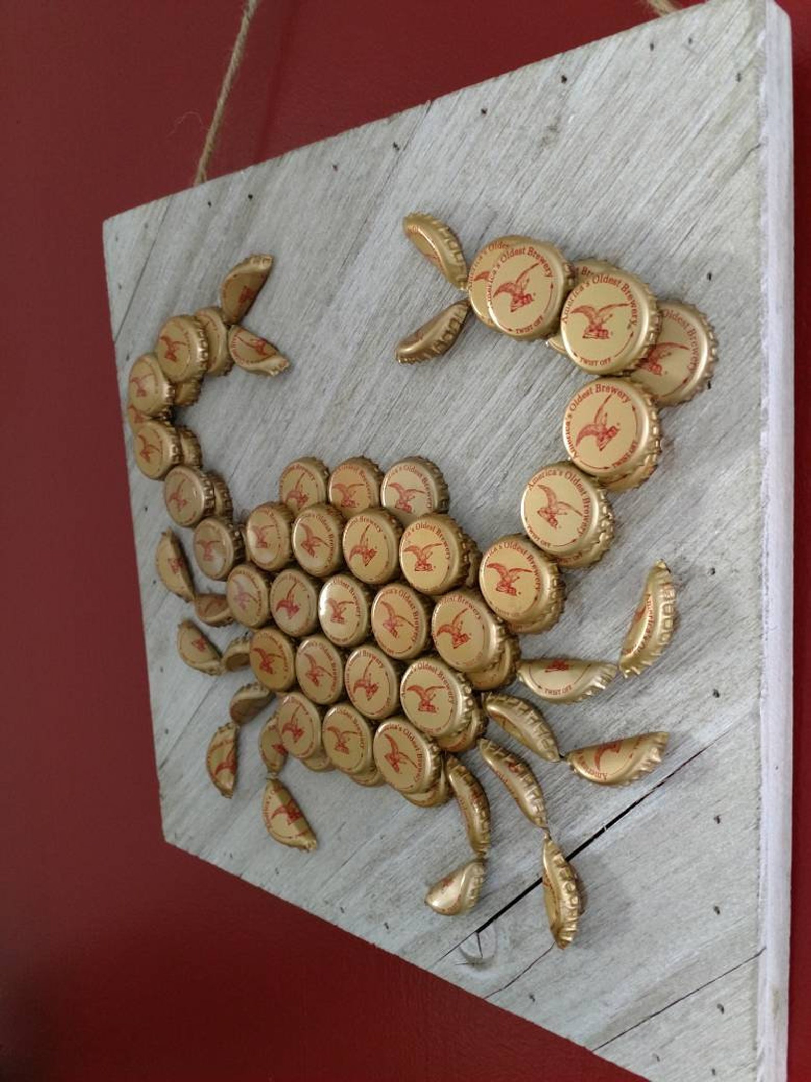 Yuengling Beer Bottle Cap Crab - Etsy