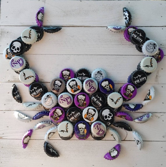 Maryland Purple Camo Beer Bottle Cap Crab Flying Dog Ravens - Etsy