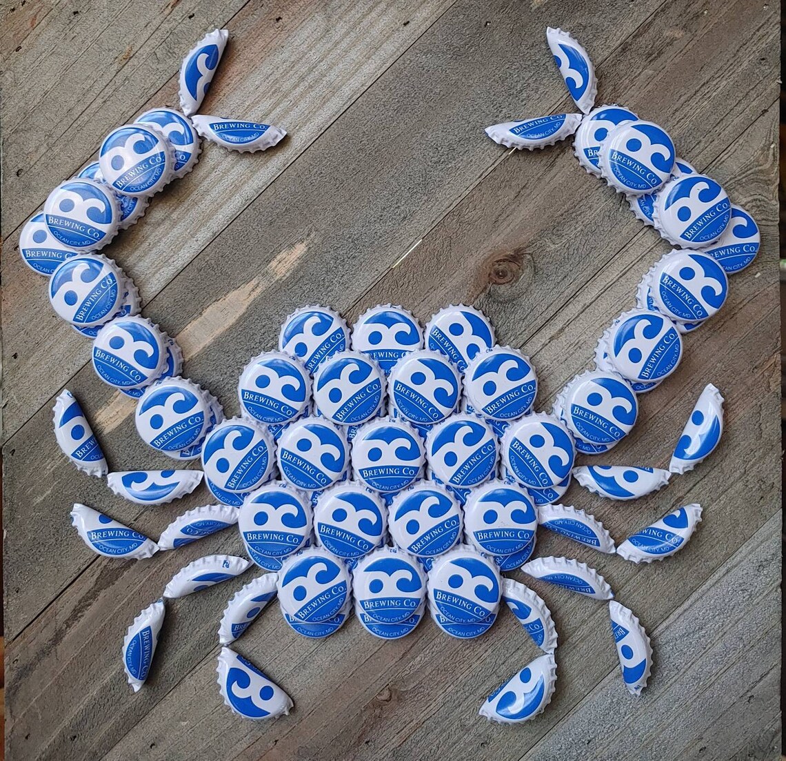 Vintage Ocean City Brewing Company Beer Bottle Cap Crab | Etsy