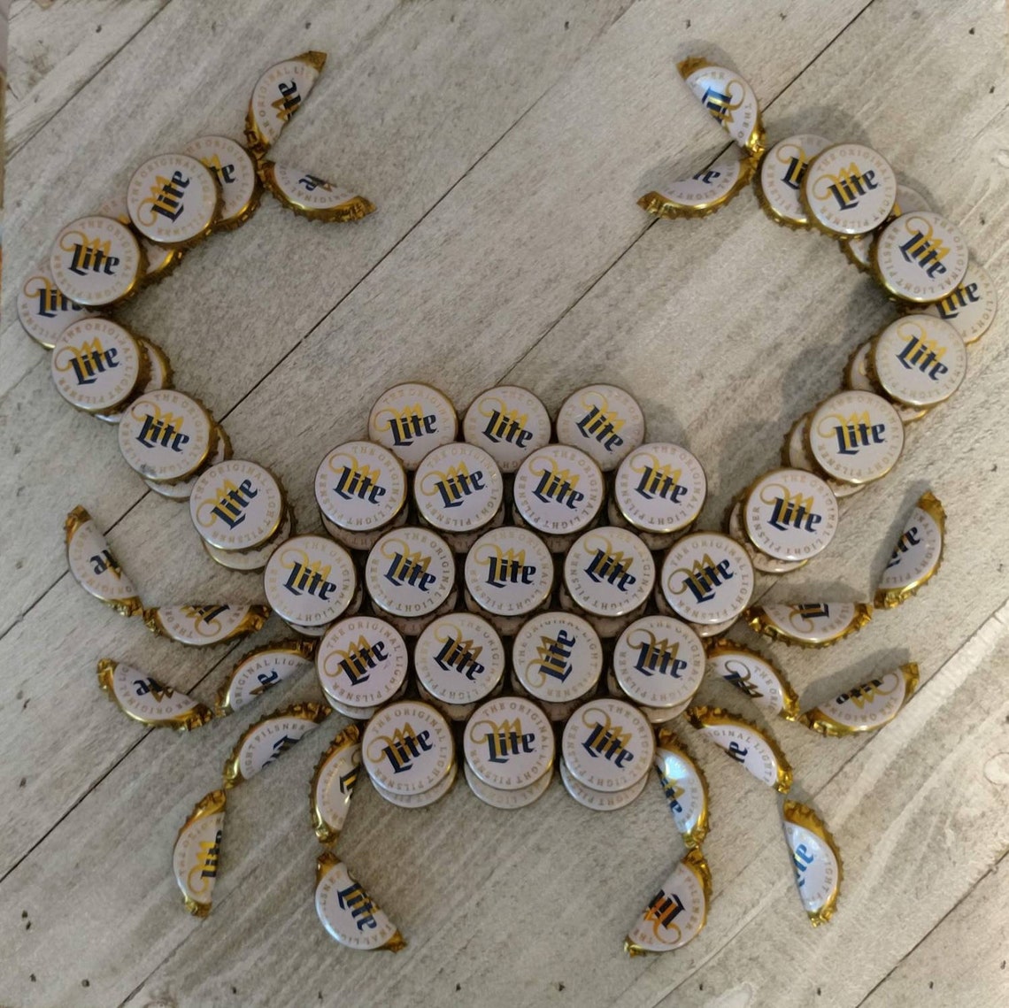 Standard Domestic Beer Bottle Cap Crab Coors Miller Bud - Etsy