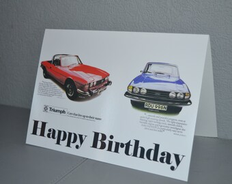 Triumph Birthday Card - Etsy