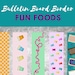 Fun Food Bulletin Board Border, Printable, Easy Classroom Decoration - Etsy