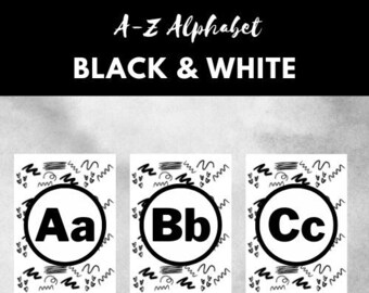 Nature A-Z Alphabet Printable Easy and Fun Classroom - Etsy