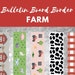 Farm Editable Name Tags, Printable, Easy Classroom Decoration - Etsy