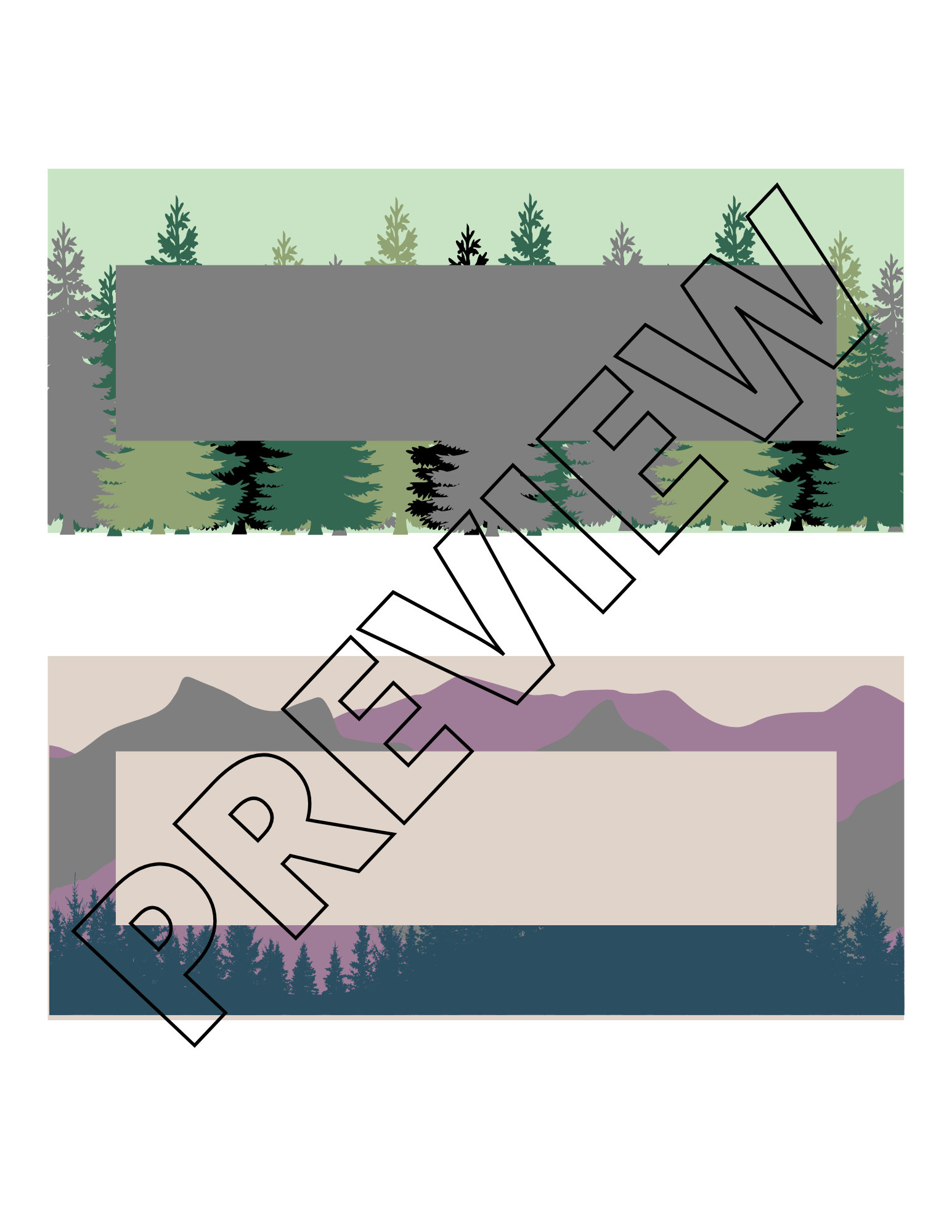 Nature Editable Name Tags, Printable, Easy Classroom Decoration - Etsy