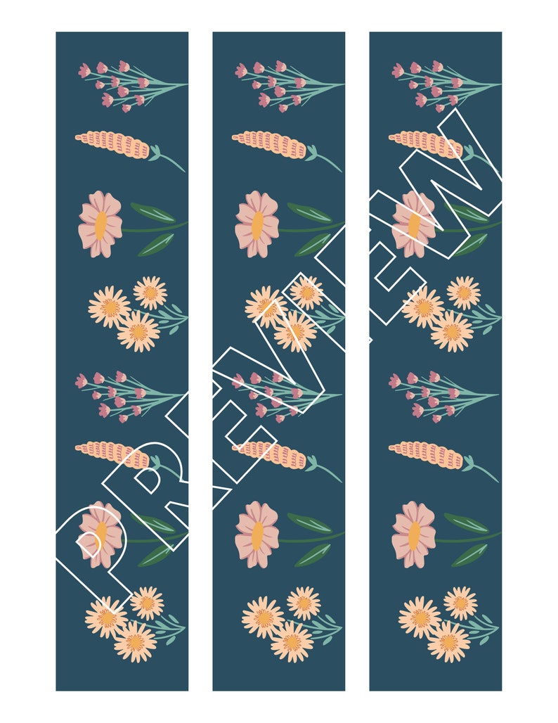 Cottage Core Bulletin Board Border, Printable, Easy Classroom ...