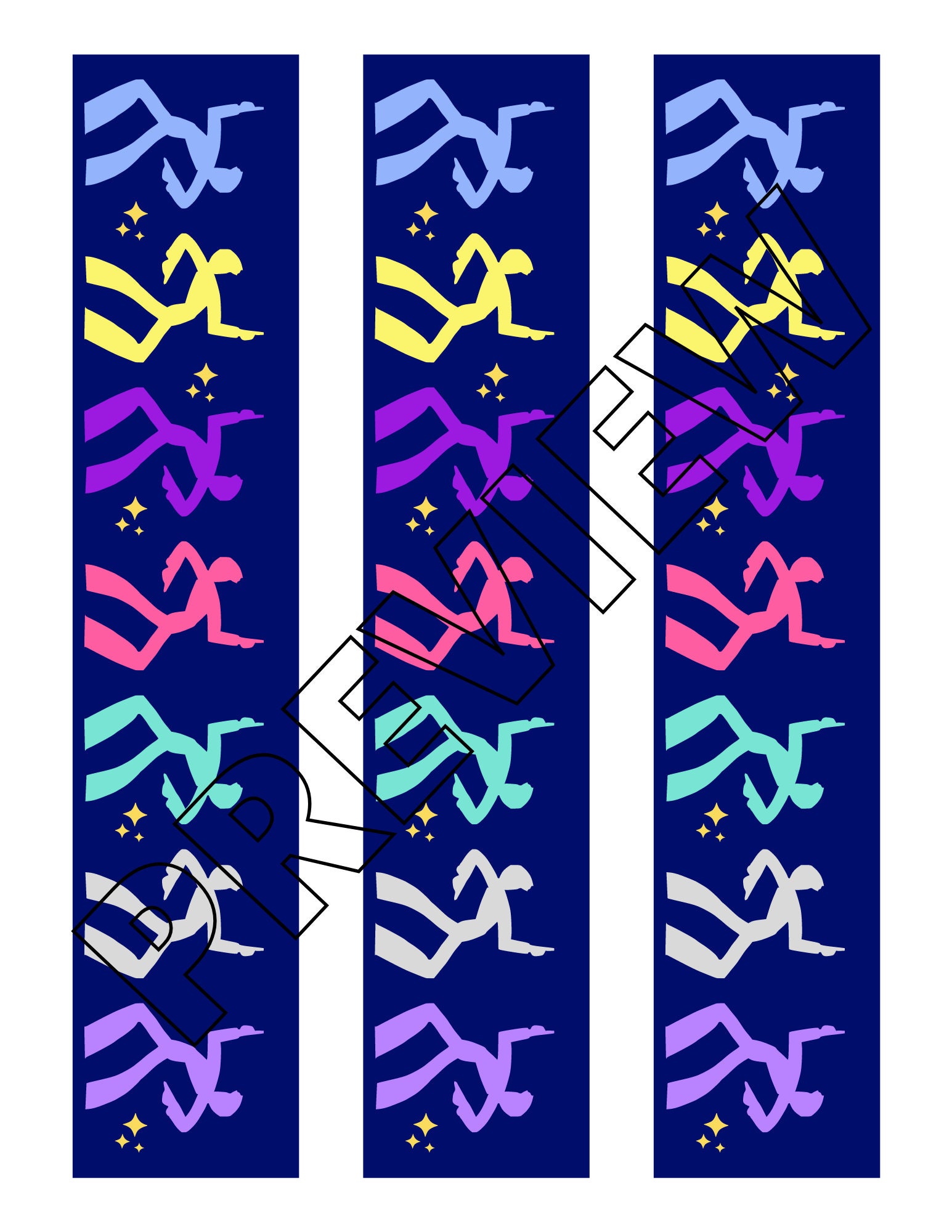 Disco Bulletin Board Border, Printable, Easy Classroom Decoration - Etsy