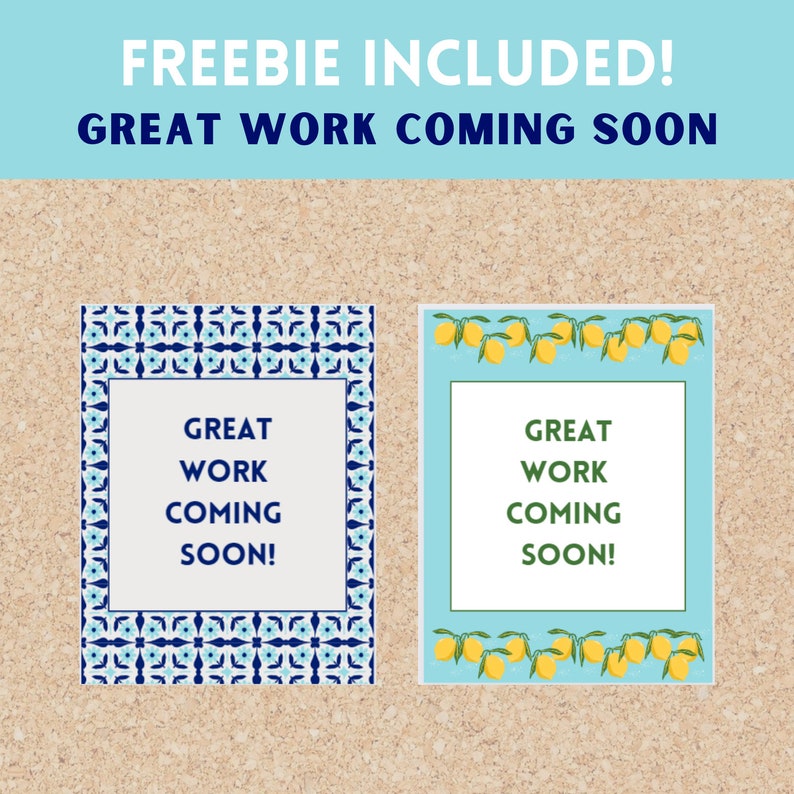 Mamma Mia Summertime in Greece Bulletin Board Set, Printable, Easy ...
