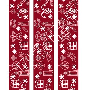 Christmas Holiday Bulletin Board Border, Printable, Easy Classroom ...