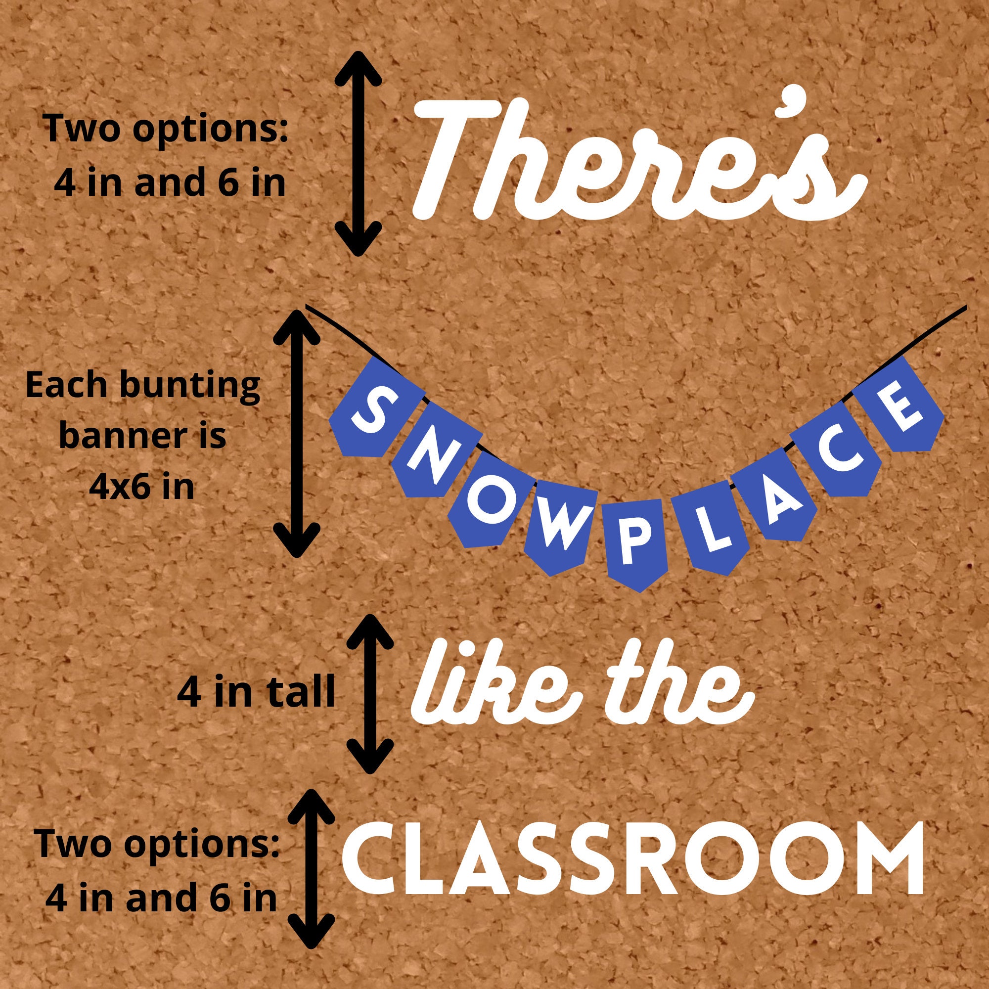 Winter Bulletin Board Set, Printable, Easy Classroom Decoration - Etsy