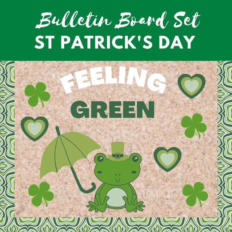 St Patricks Bulletin - Etsy