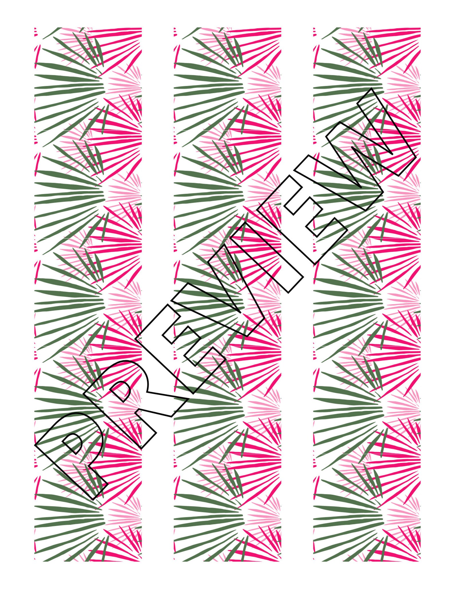 Tropical Bulletin Board Border, Printable, Easy Classroom Decoration - Etsy