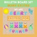 Beary Excited for Summer End of School Year Bulletin Board Set ...