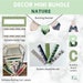 Nature Classroom Decoration Mini Bundle, Printable Classroom Decoration ...