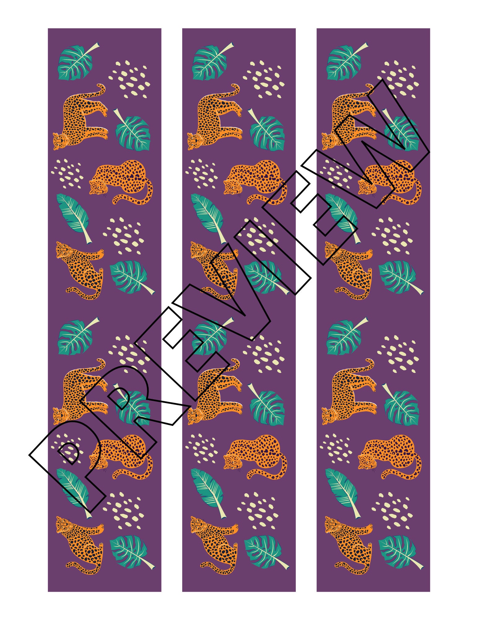 Jungle Bulletin Board Border, Printable, Easy Classroom Decoration - Etsy