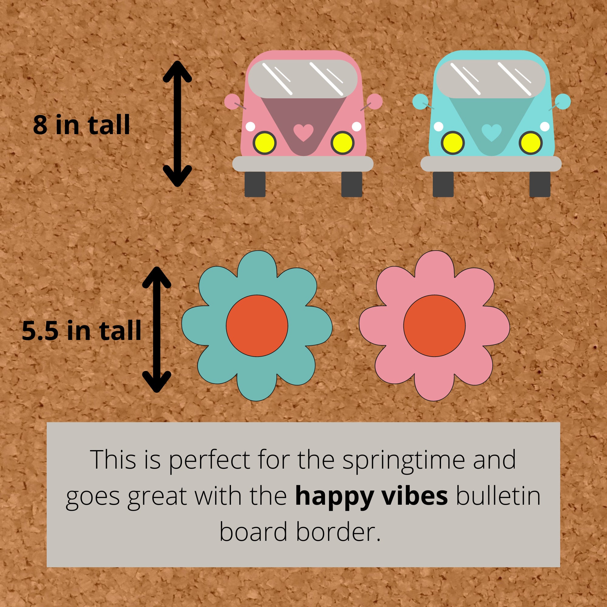 Springtime Bulletin Board Set, Printable, Easy Classroom Decoration - Etsy