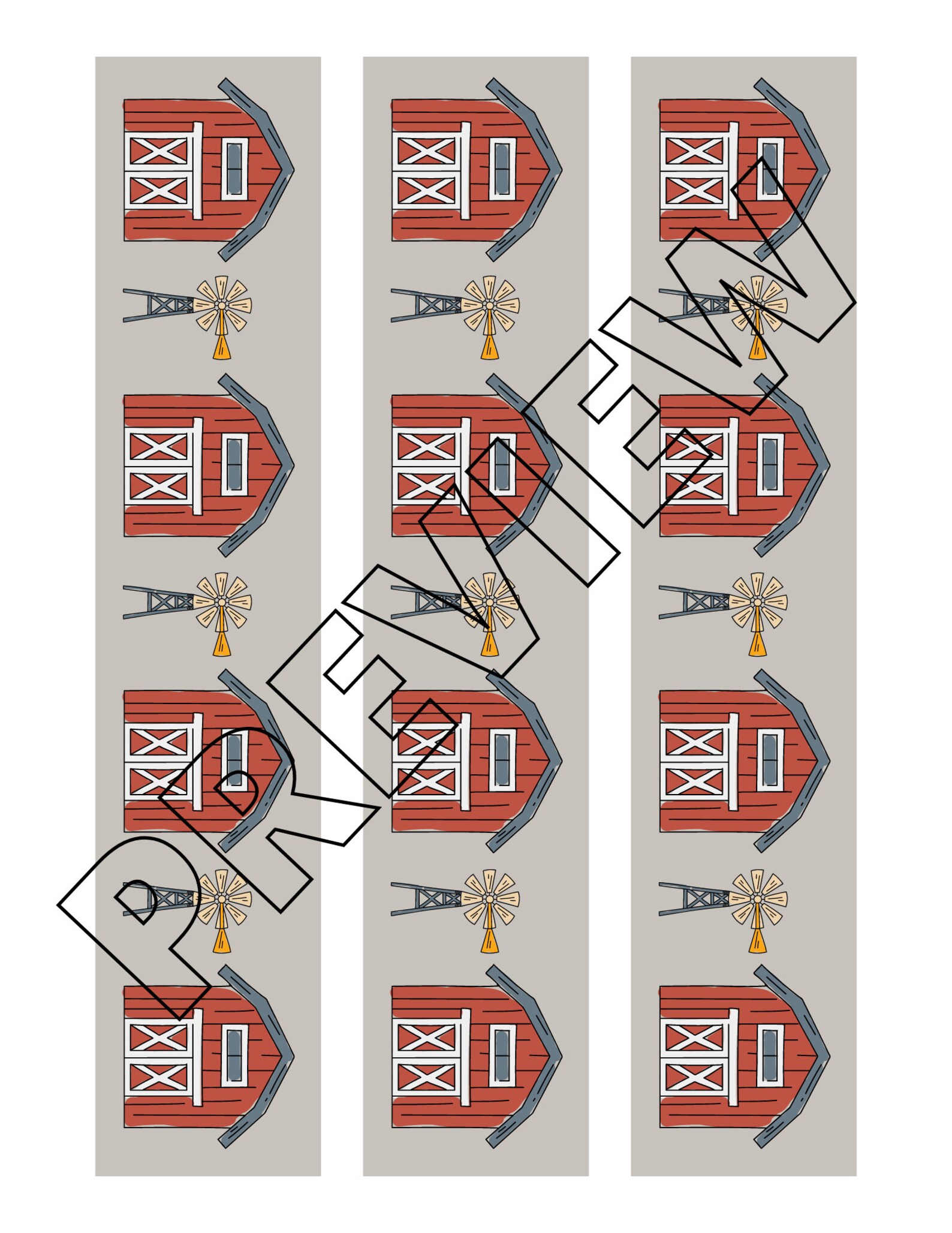 Farm Bulletin Board Border, Printable, Easy Classroom Decoration - Etsy