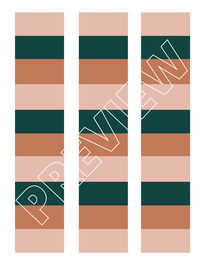 Neutral Pattern Bulletin Board Border Printable Easy - Etsy