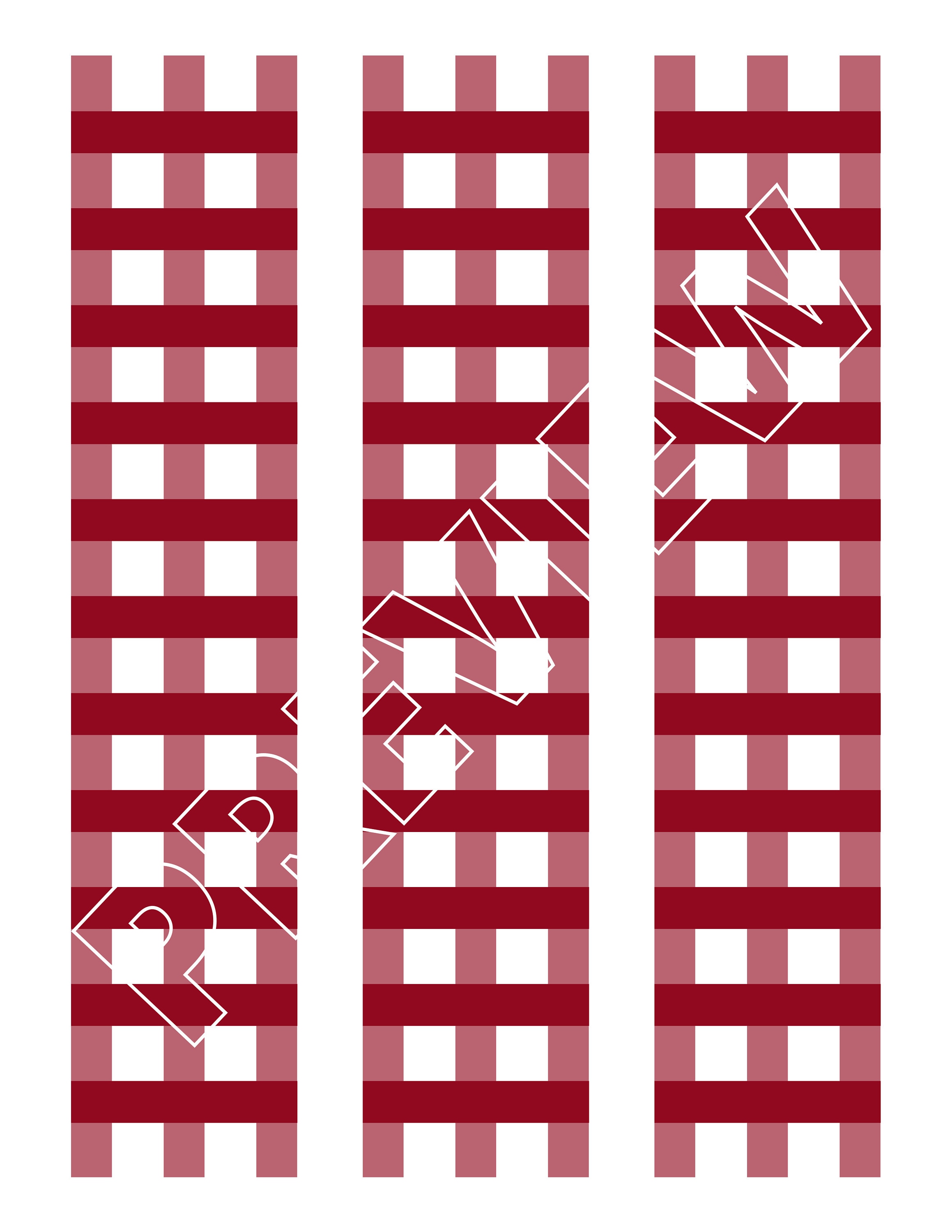 Christmas Holiday Bulletin Board Border Printable Easy - Etsy
