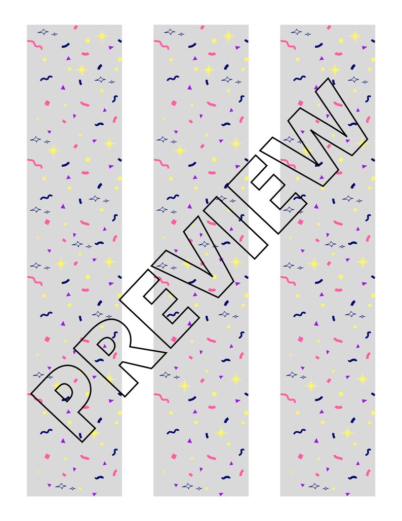 Disco Bulletin Board Border Printable Easy Classroom | Etsy