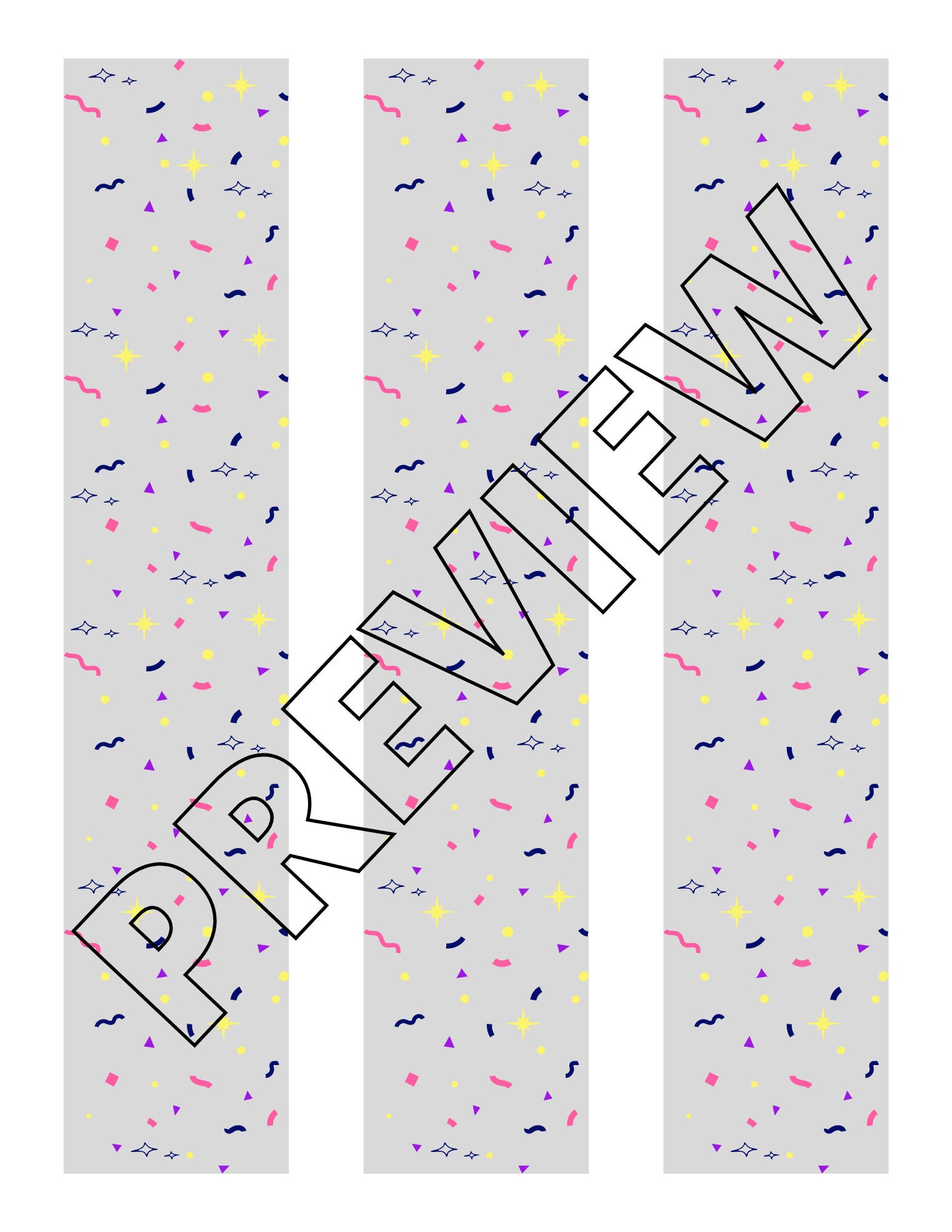 Disco Bulletin Board Border, Printable, Easy Classroom Decoration - Etsy