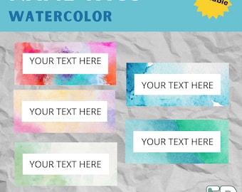 BOHO Neutral Student Name Tags and Class Labels for Classroom - Etsy