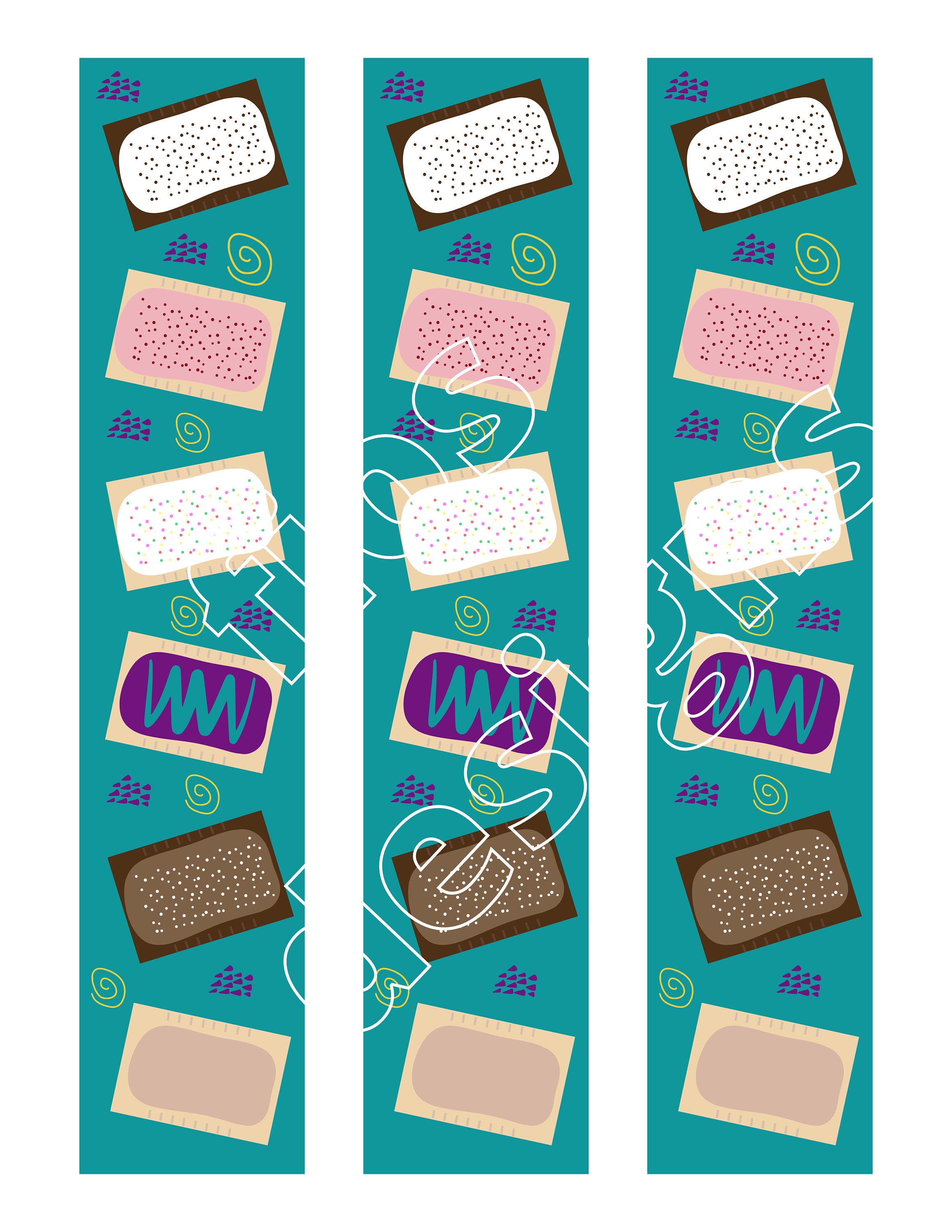 Fun Food Bulletin Board Border, Printable, Easy Classroom Decoration - Etsy