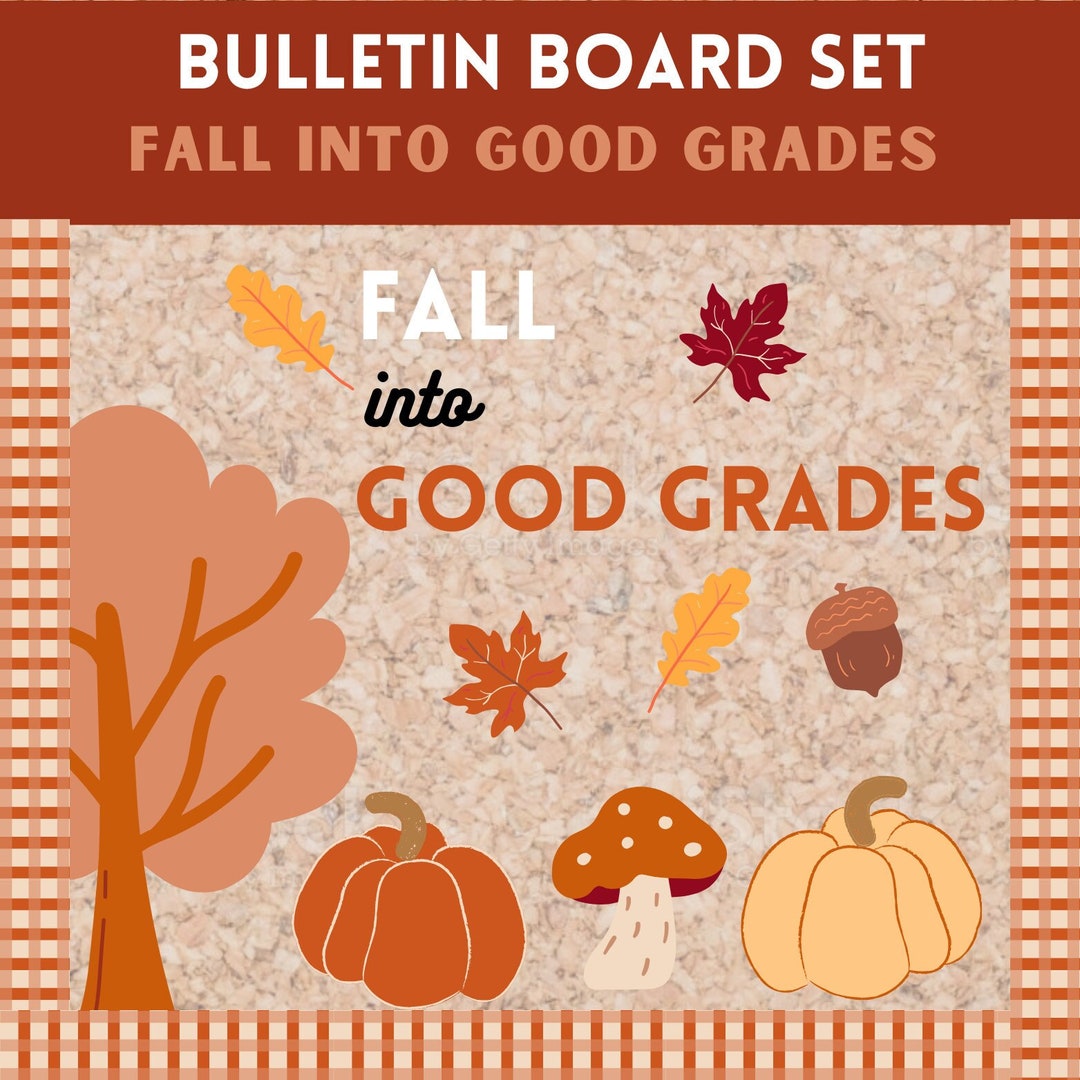 Autumn/fall Bulletin Board Set, Printable, Easy Classroom Decoration - Etsy