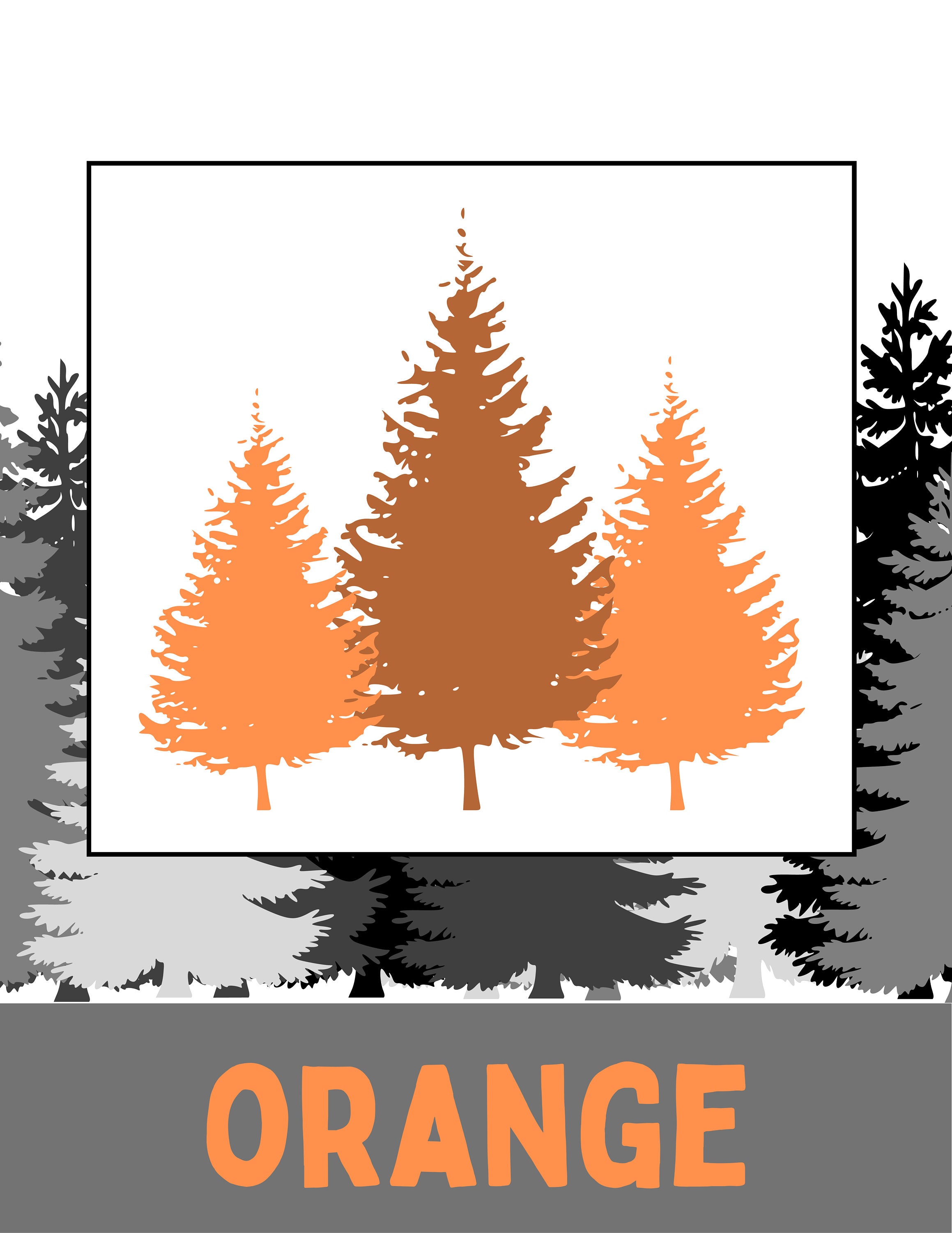 Nature Classroom Color Posters, Printable, Easy and Fun Classroom ...