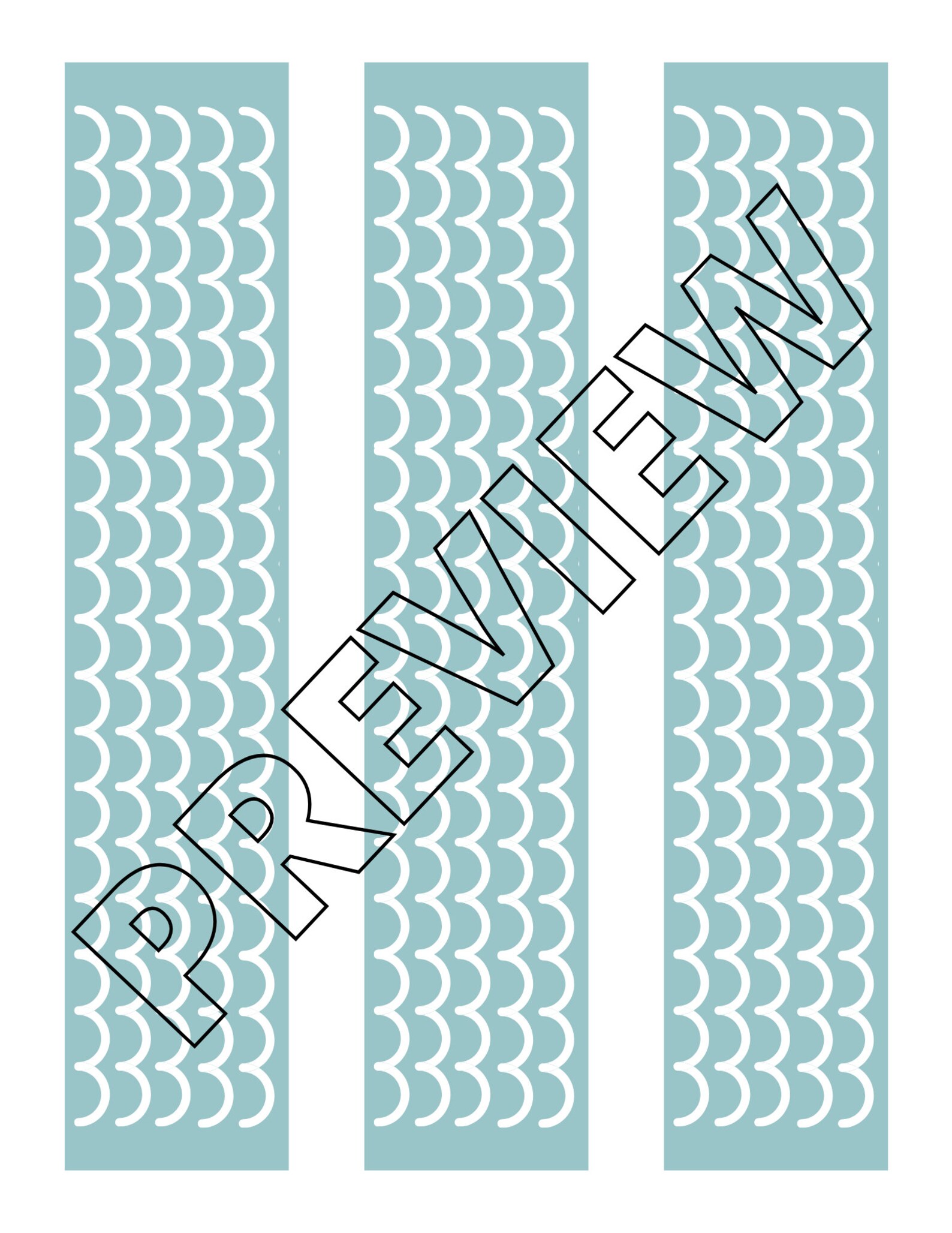 Coastal Bulletin Board Border, Printable, Easy Classroom Decoration - Etsy