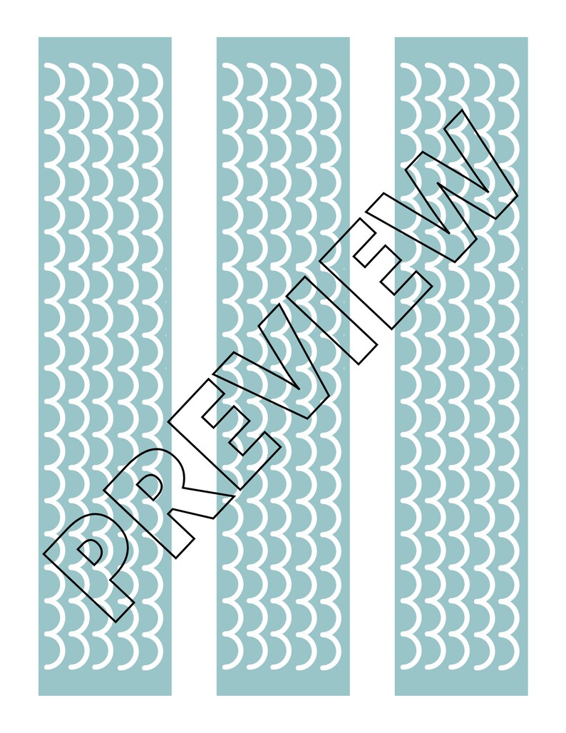 Coastal Bulletin Board Border, Printable, Easy Classroom Decoration - Etsy