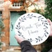 Personalised Round House Name Sign or Gate Sign With Your - Etsy