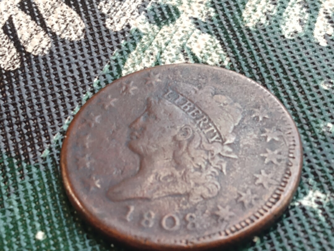 1808 Classic Head Large Cent. Rare Old US Coin #N3182 Better Shape - Etsy