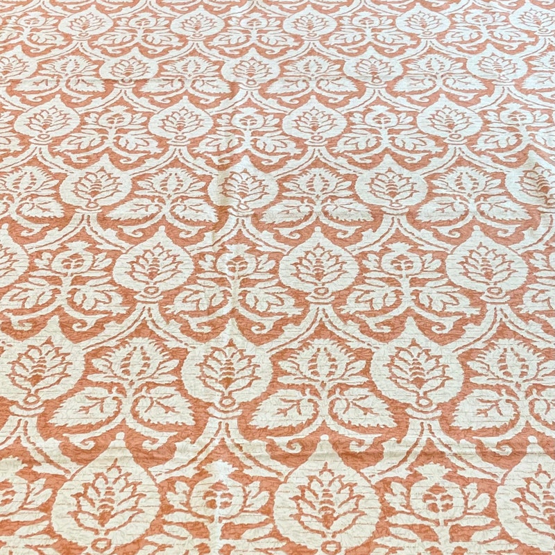 Persimmon Fabric - Etsy