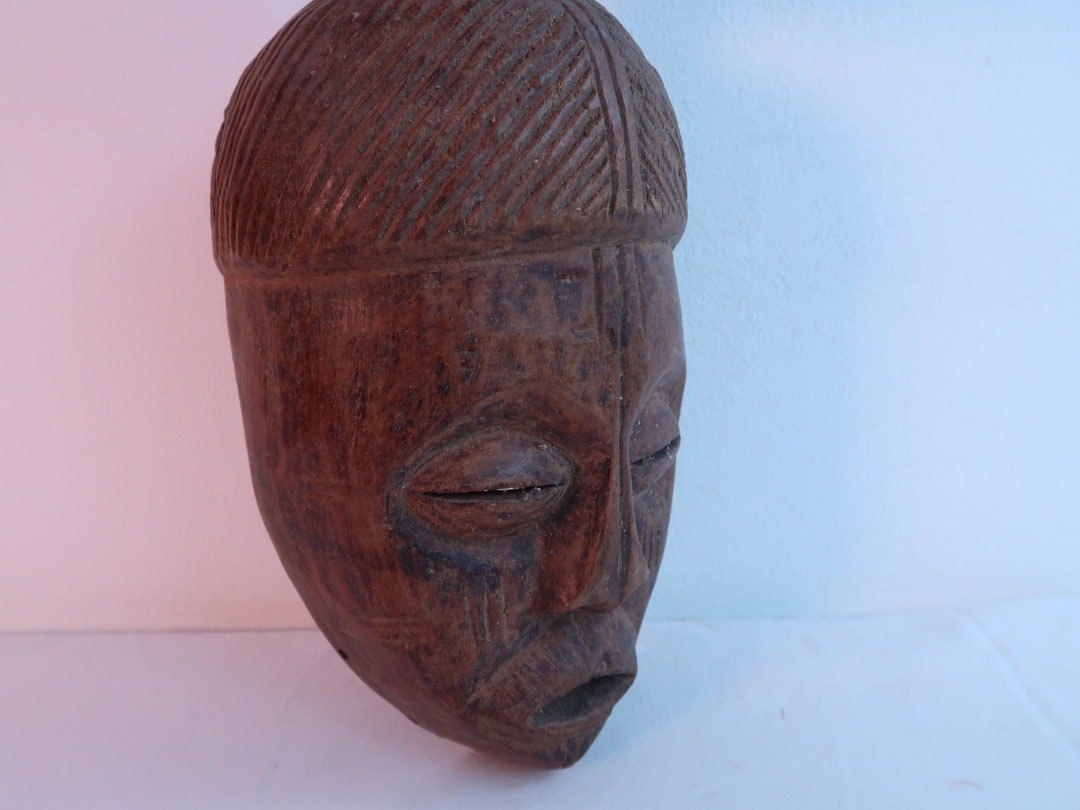African Art Pwevo Mask, From the Lwena Tribe, Angola. - Etsy