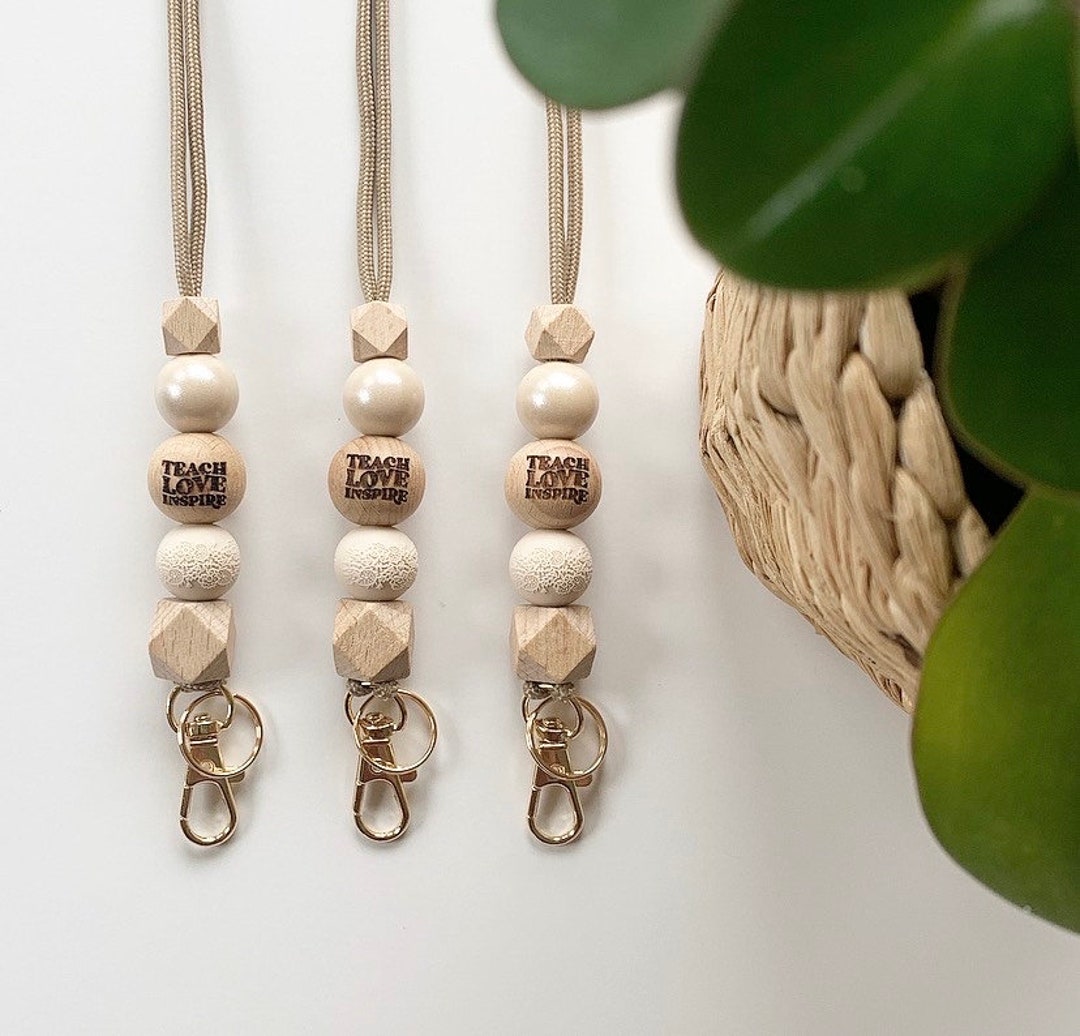 Lanyard, Teacher Lanyard, Silicone Lanyard, Teacher Gift, Nurse Gift ...