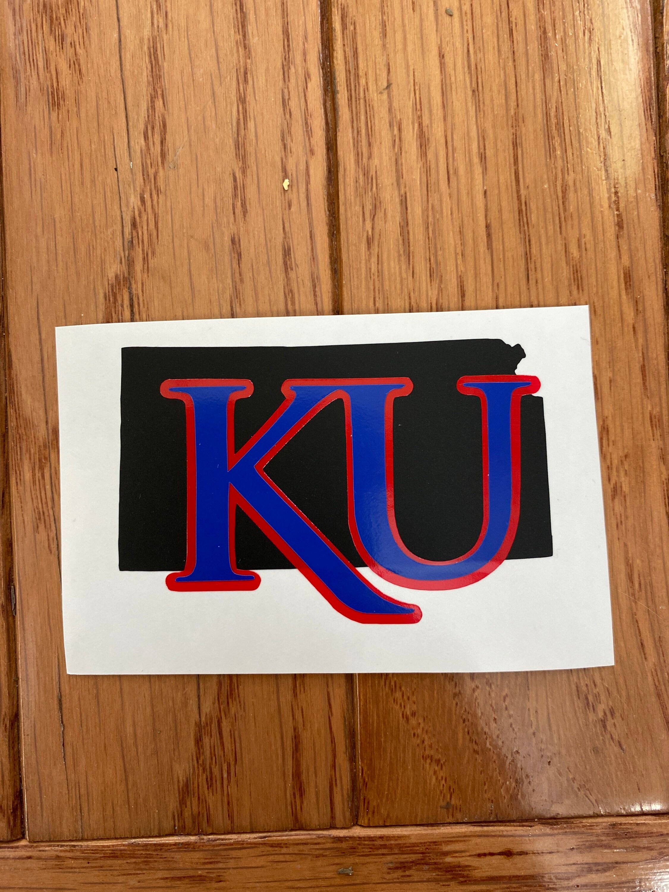 Kansas Jayhawks Kansas sticker College Decal Yeti decal - Etsy Nederland