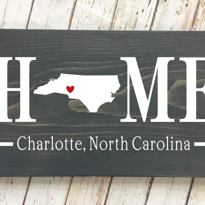 North Carolina Sign - Etsy