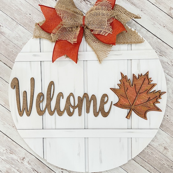 Autumn Door Sign - Etsy