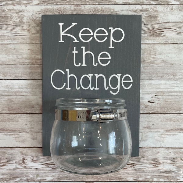 Keep the Change - Etsy